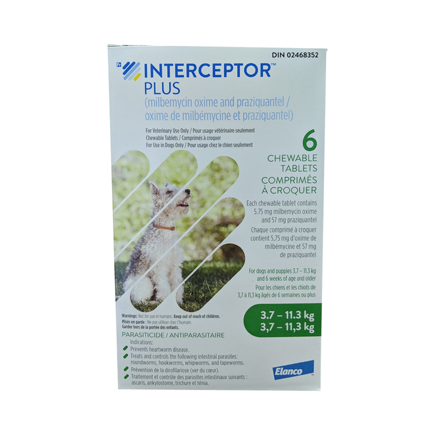 Interceptor Plus Flavoured Tablet For Dogs 0.9 - 3.6 Kg (Orange) - 1 T