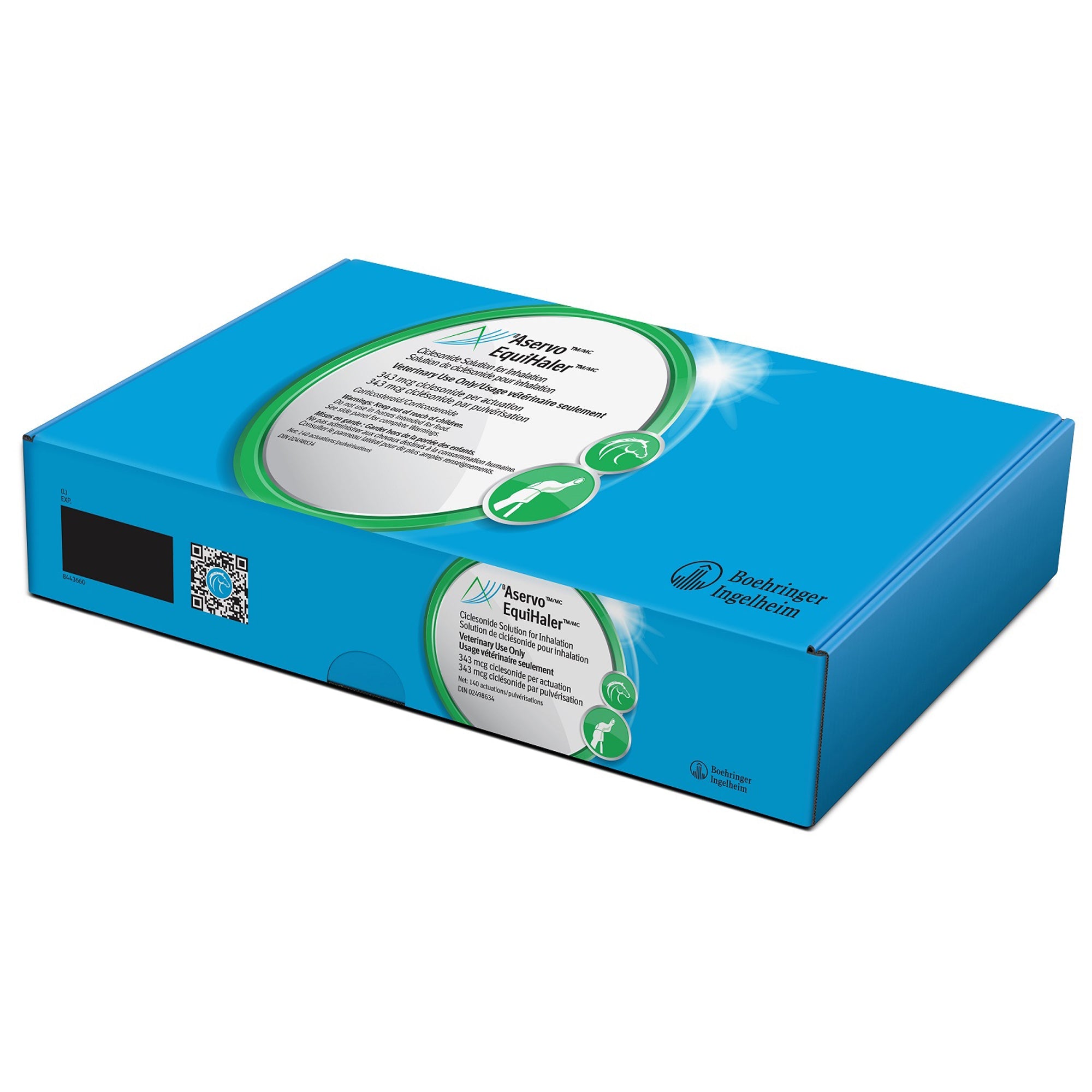 Aservo EquiHaler (ciclesonide inhalation spray)